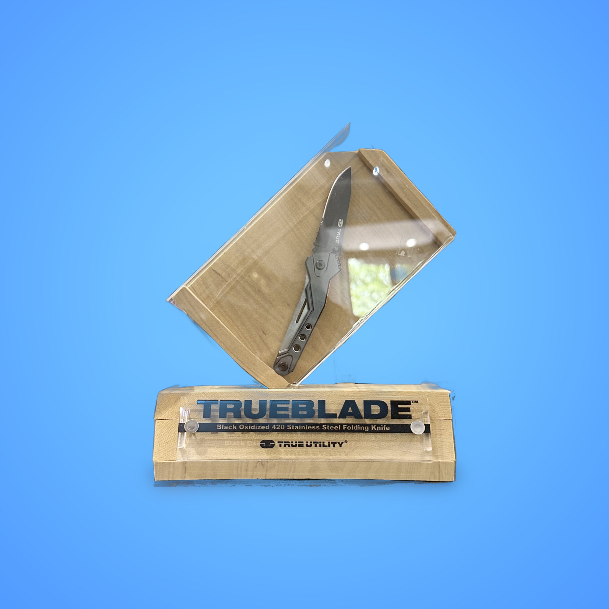 TRUEBLADE knife with engraving | Charlie's Trophies